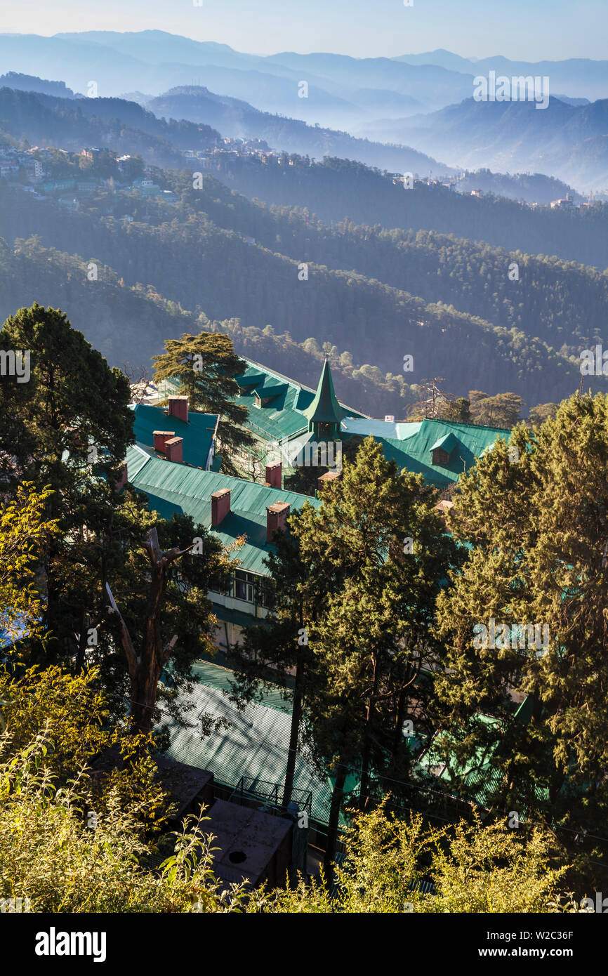 India, Himachal Pradesh, Shimla, View of mountains Stock Photo - Alamy