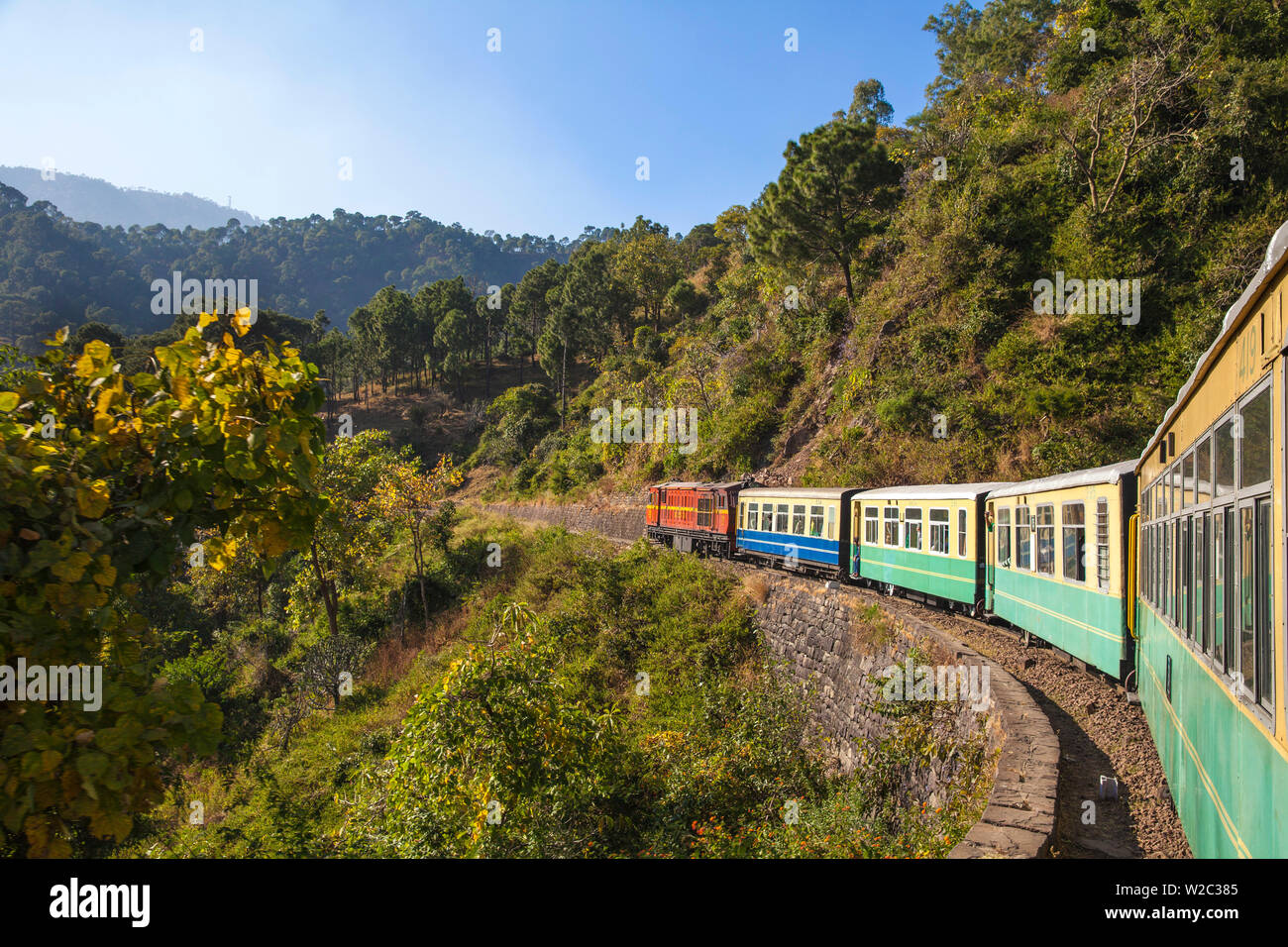 India, North-West India , The Kalkaâ€“Shimla Railway, The Himalaya ...