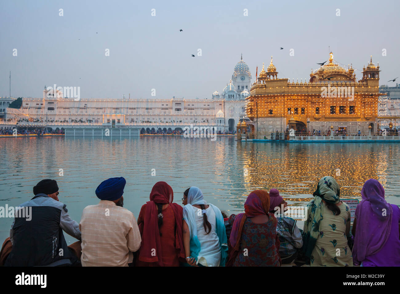 India, Punjab, Amritsar, The Harmandir Sahib, known as The Golden ...