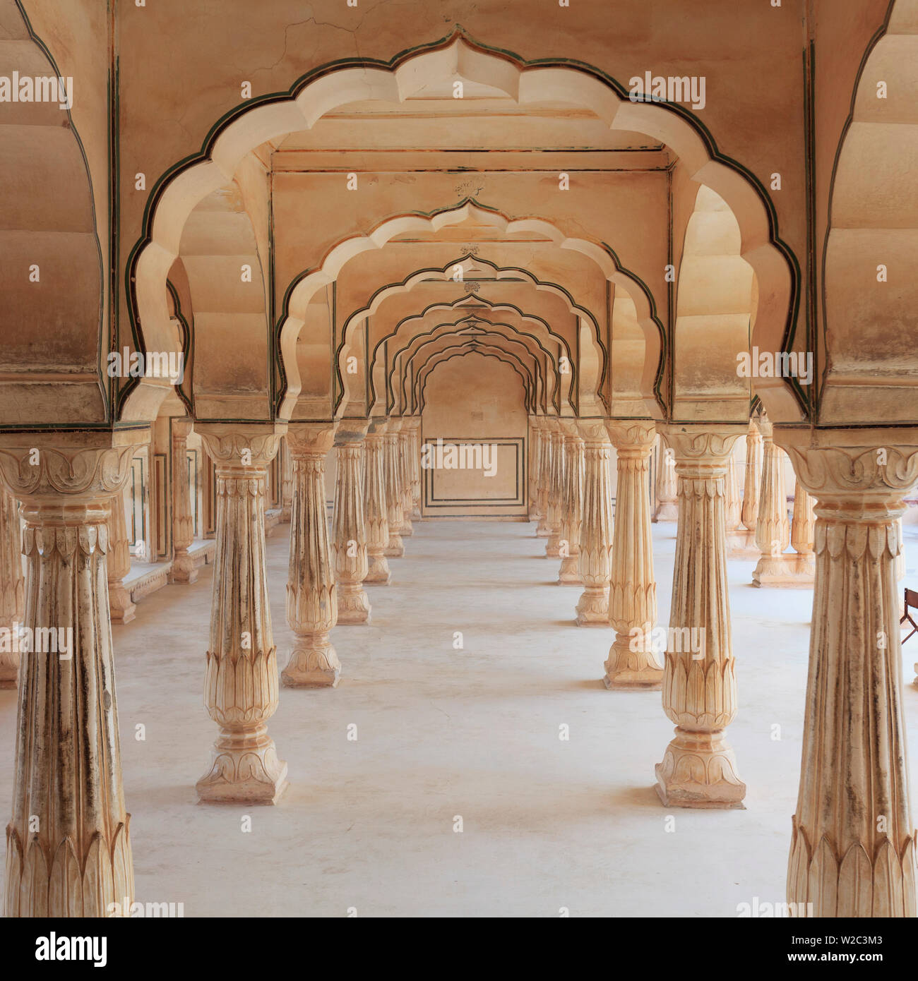 Interior amber fort jaipur rajasthan hi-res stock photography and ...