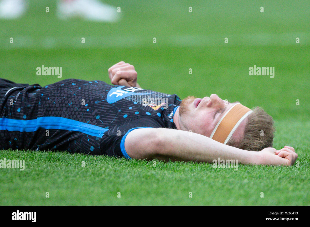 4th July 2019 , AJ Bell Stadium, Salford, England; Betfred Super League, Round 21, Salford Red ...