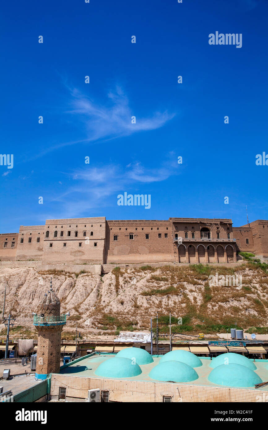 Iraq, Kurdistan, Erbil, A mosque beneath The Citadel - claimed to be ...