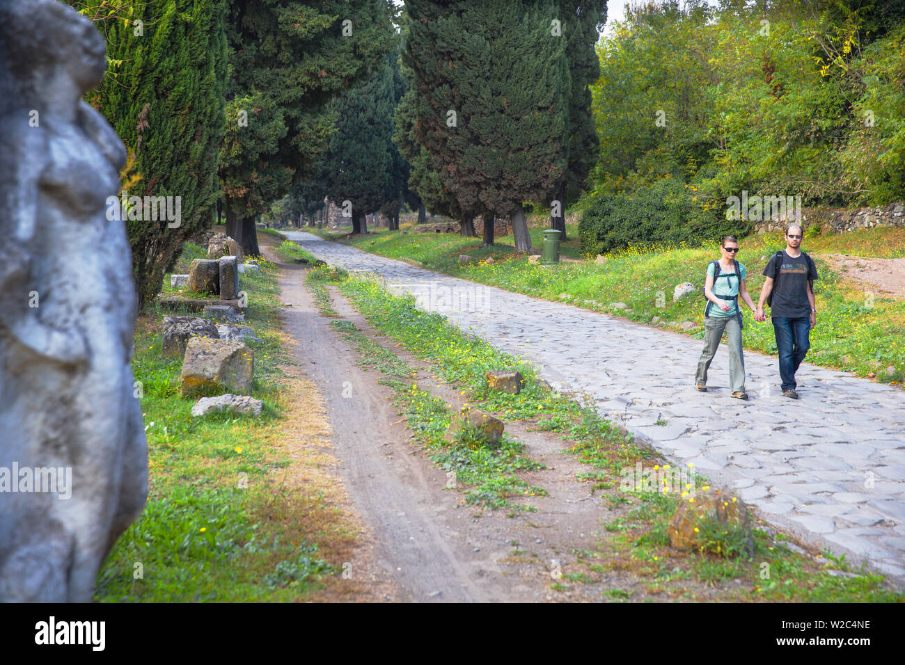 Appian way hi-res stock photography and images - Alamy
