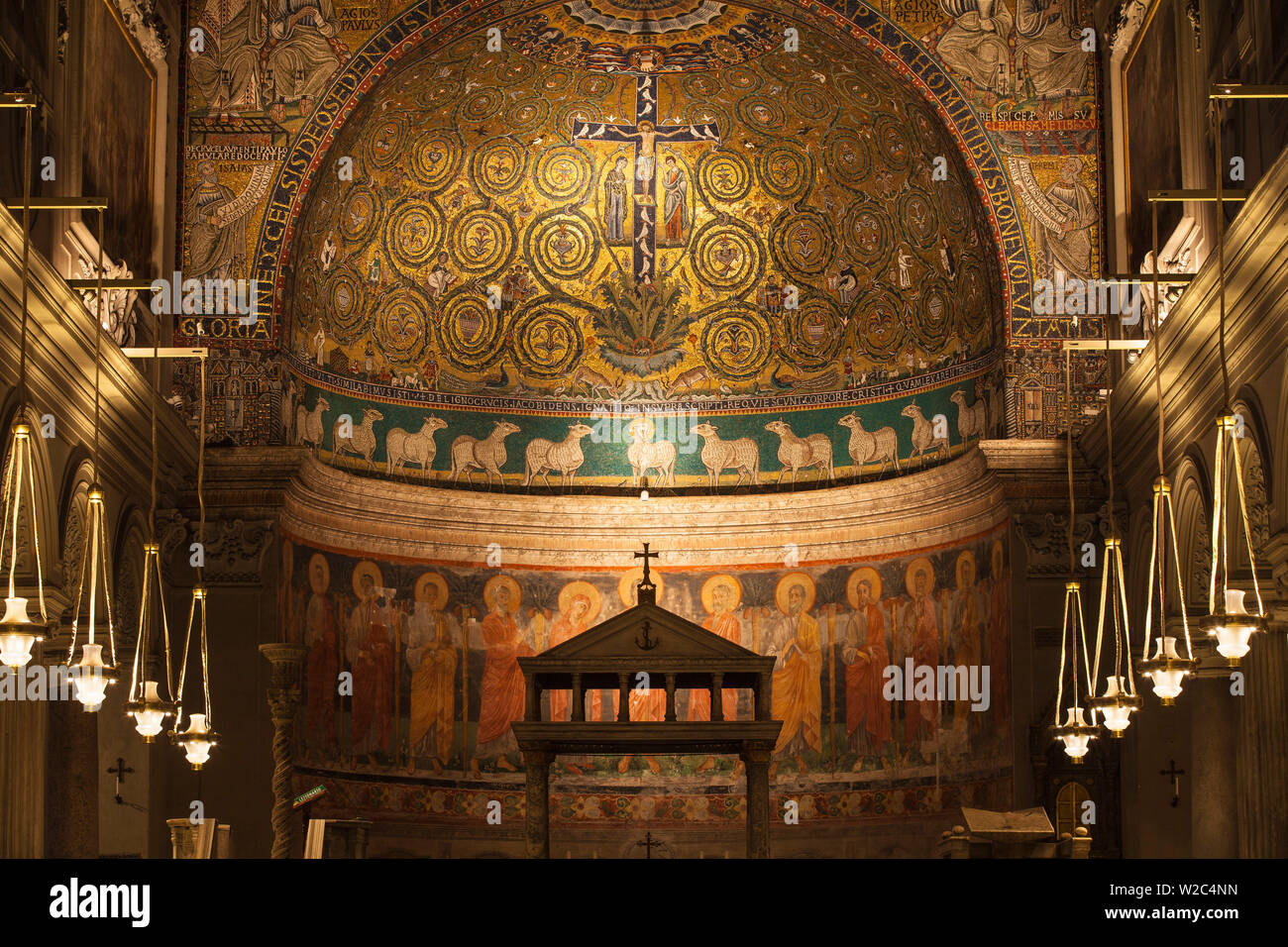 Basilica san clemente rome hi-res stock photography and images - Alamy