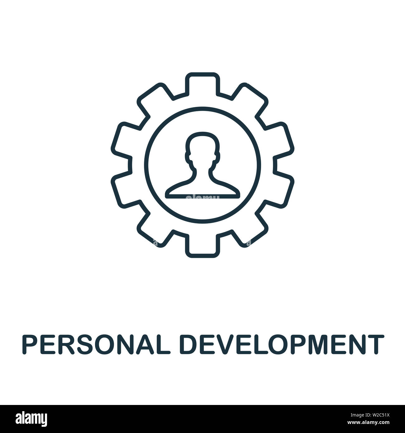 Personal Development outline icon. Thin line concept element from ...