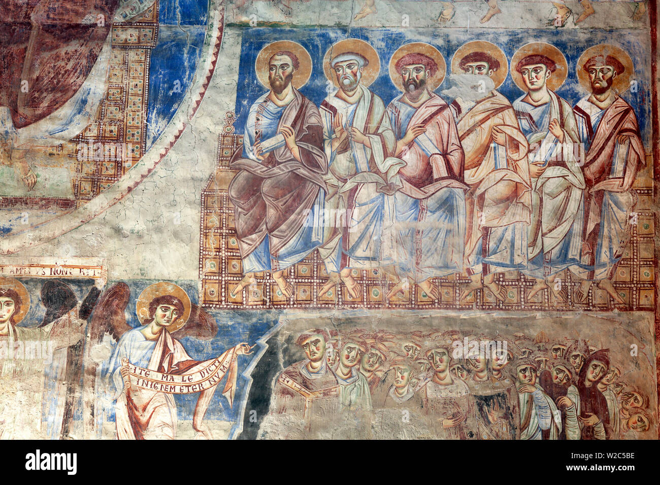 Medieval mural painting hi-res stock photography and images - Alamy