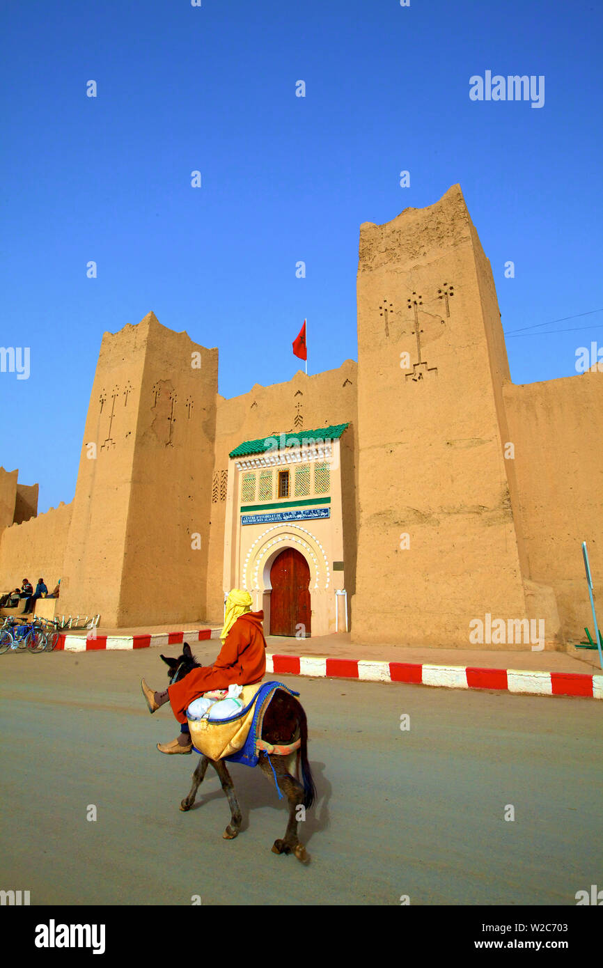Old City Wall, Rissani, Morocco, North Africa Stock Photo - Alamy
