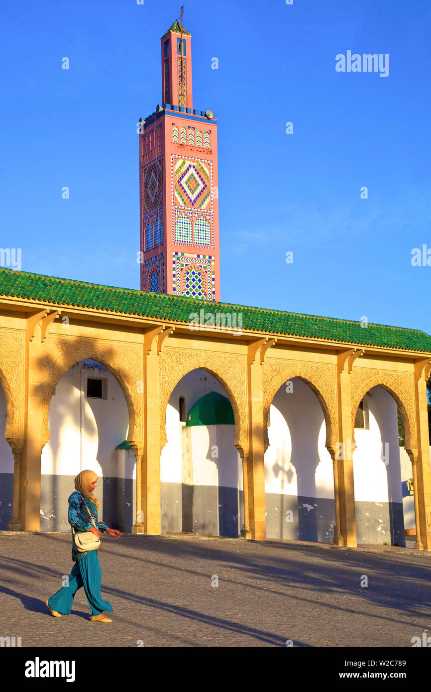 Mosque of Sidi Bou Abib, Grand Socco, Tangier, Morocco, North Africa ...