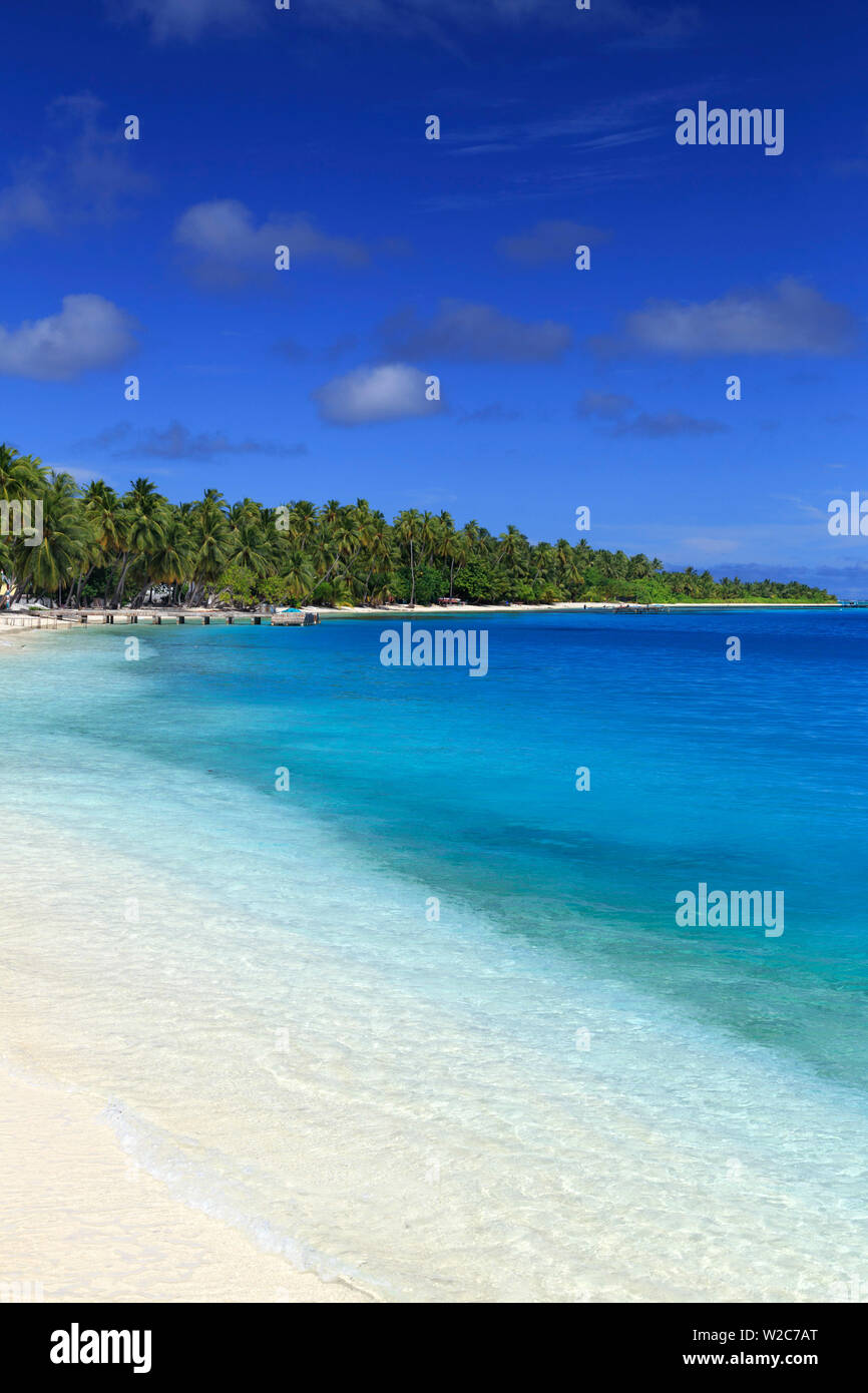 Maldives, South Ari Atoll, Mandhoo Island Stock Photo - Alamy