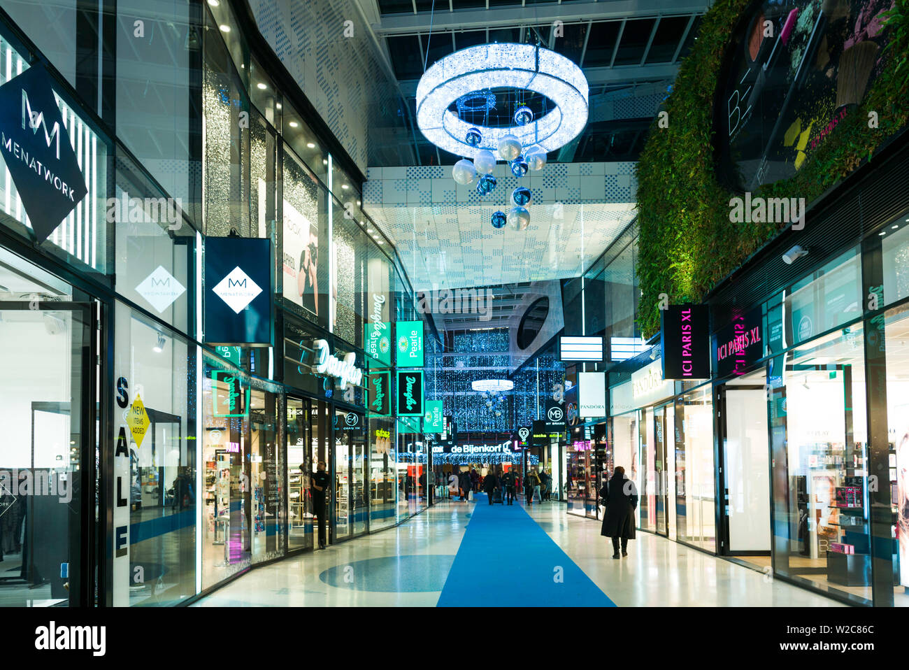 Netherlands, The Hague, De Passage, 19th century shopping arcade ...