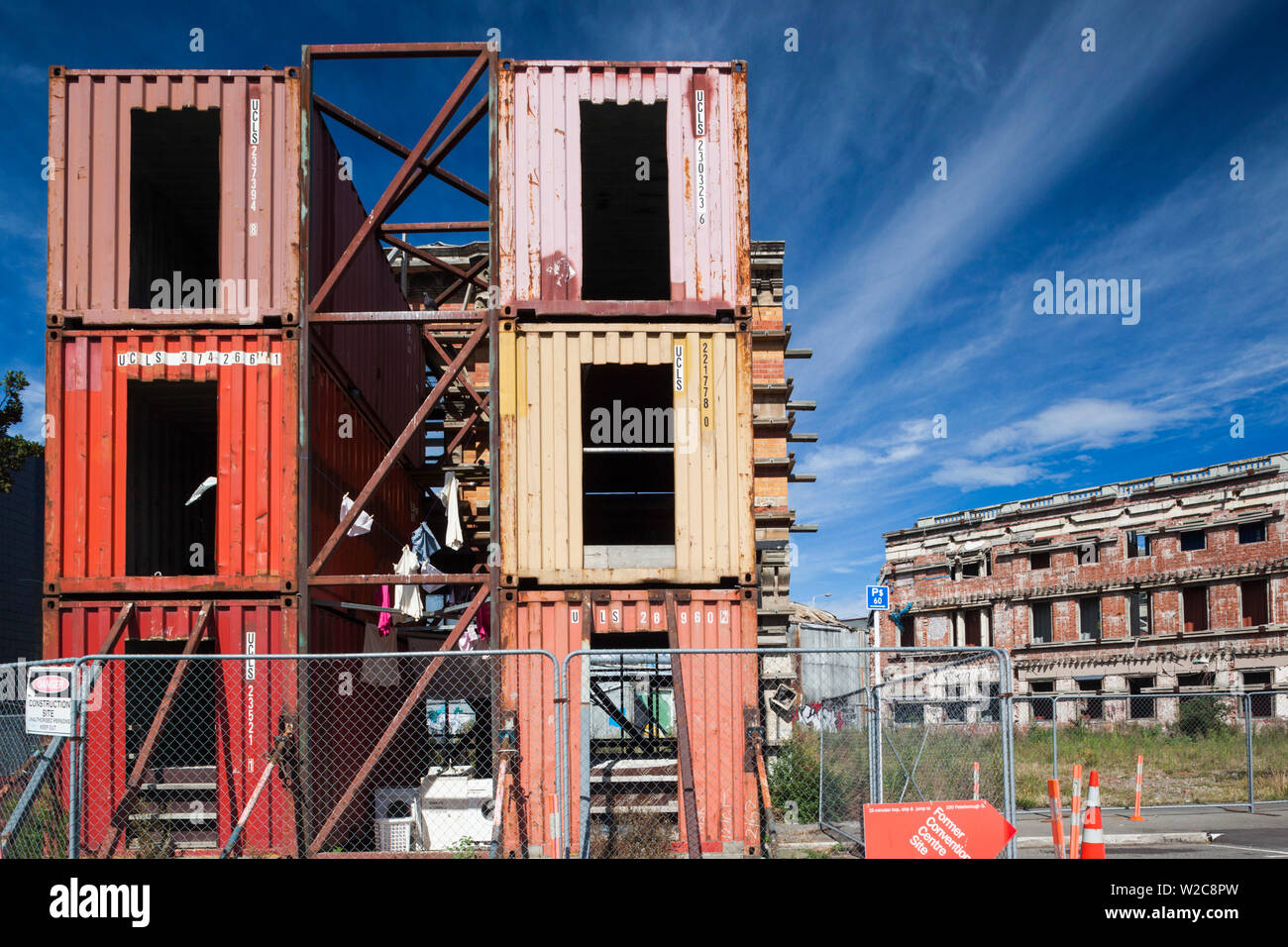 Cargo container city hi-res stock photography and images - Alamy