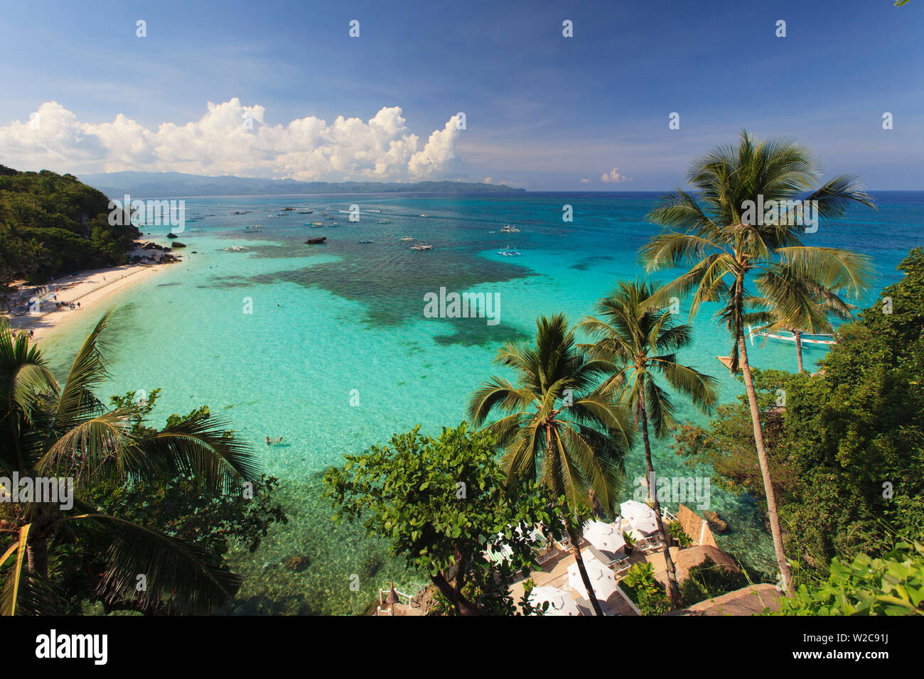 Philippines, Visayas, Boracay Island, Diniwid Beach Stock Photo - Alamy
