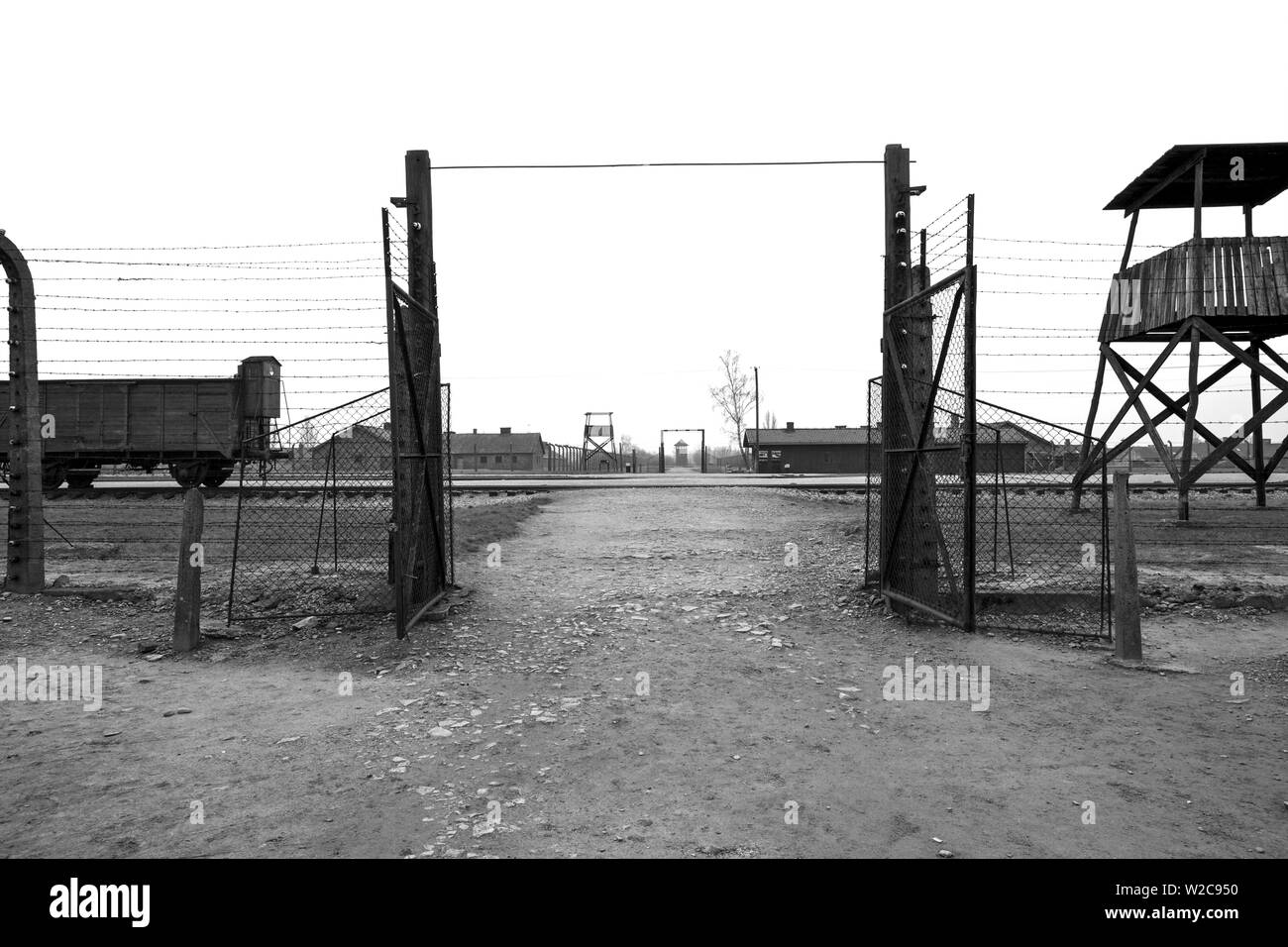 Auschwitz ll Birkenau Concentration Camp, Brzezinka, Poland, Europe ...
