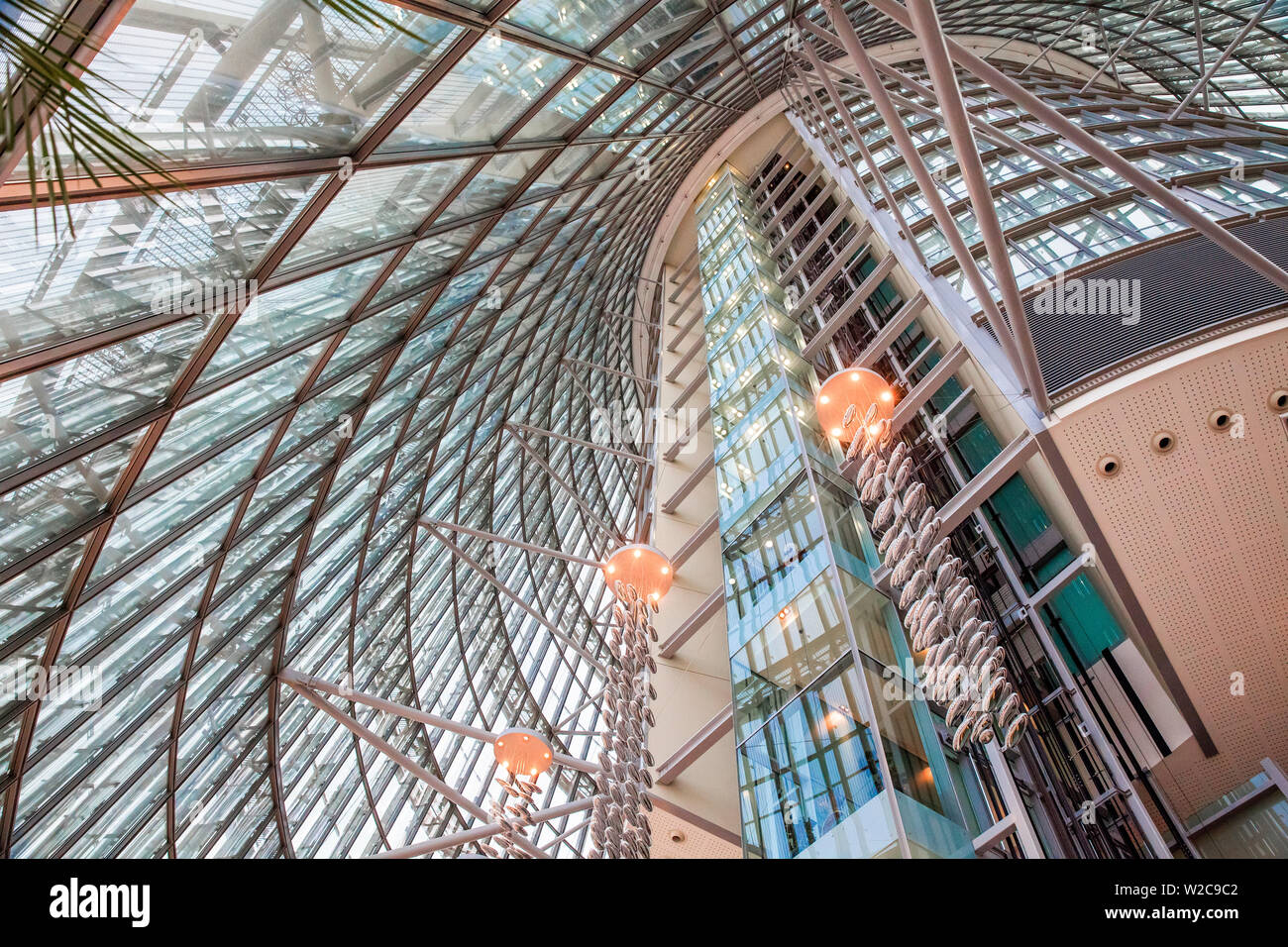 Qatar, Doha, The Torch Hotel Stock Photo - Alamy