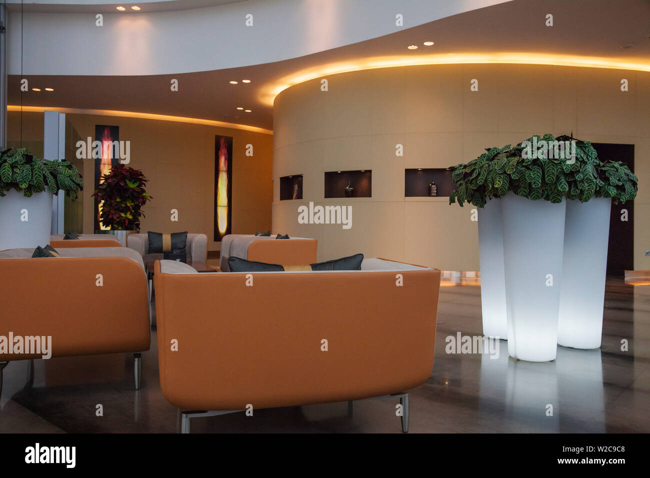 Qatar, Doha, The Torch Hotel Stock Photo - Alamy