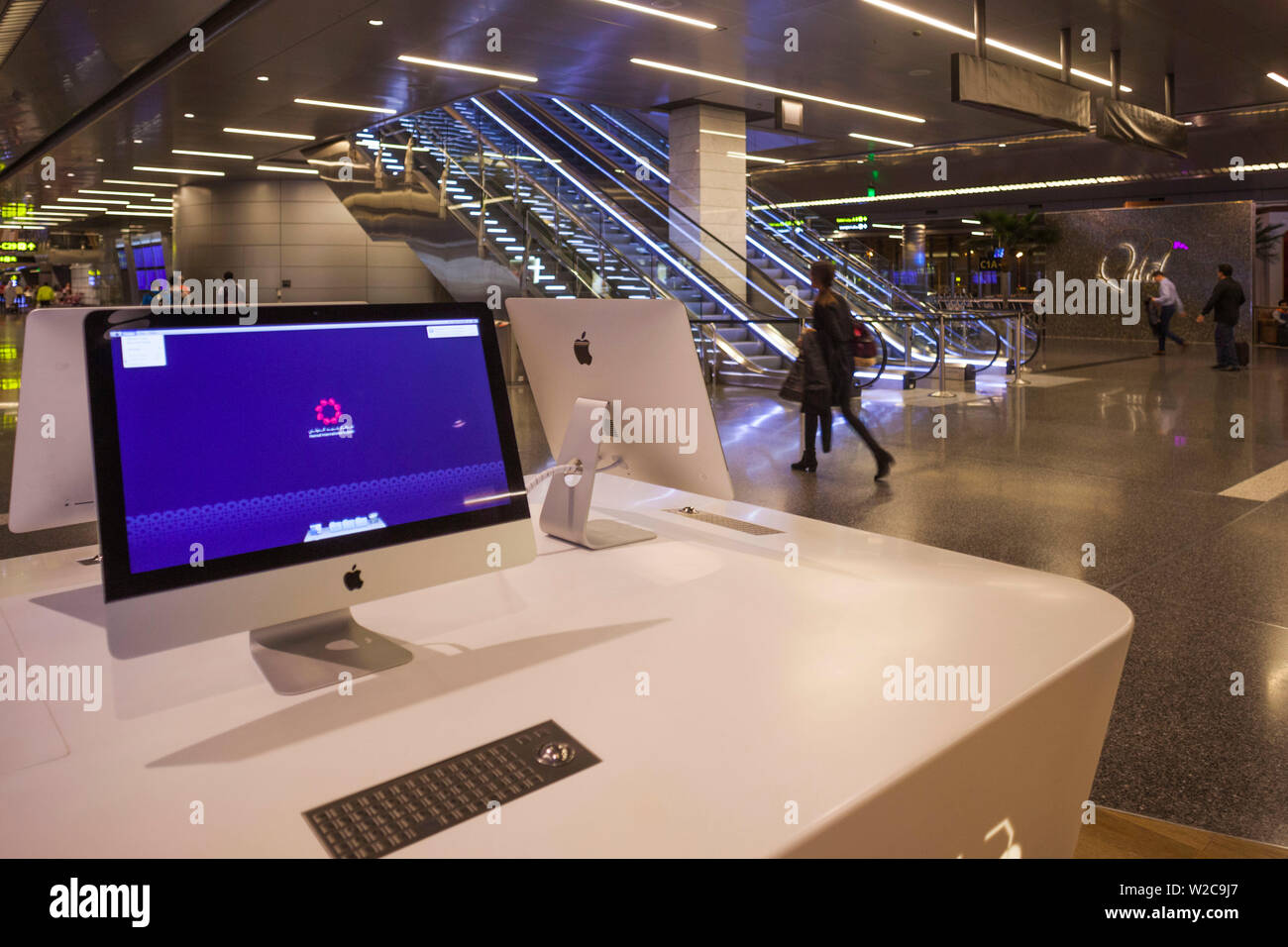 Qatar, Doha, Doha-Hamad International Airport, open since 2014 ...