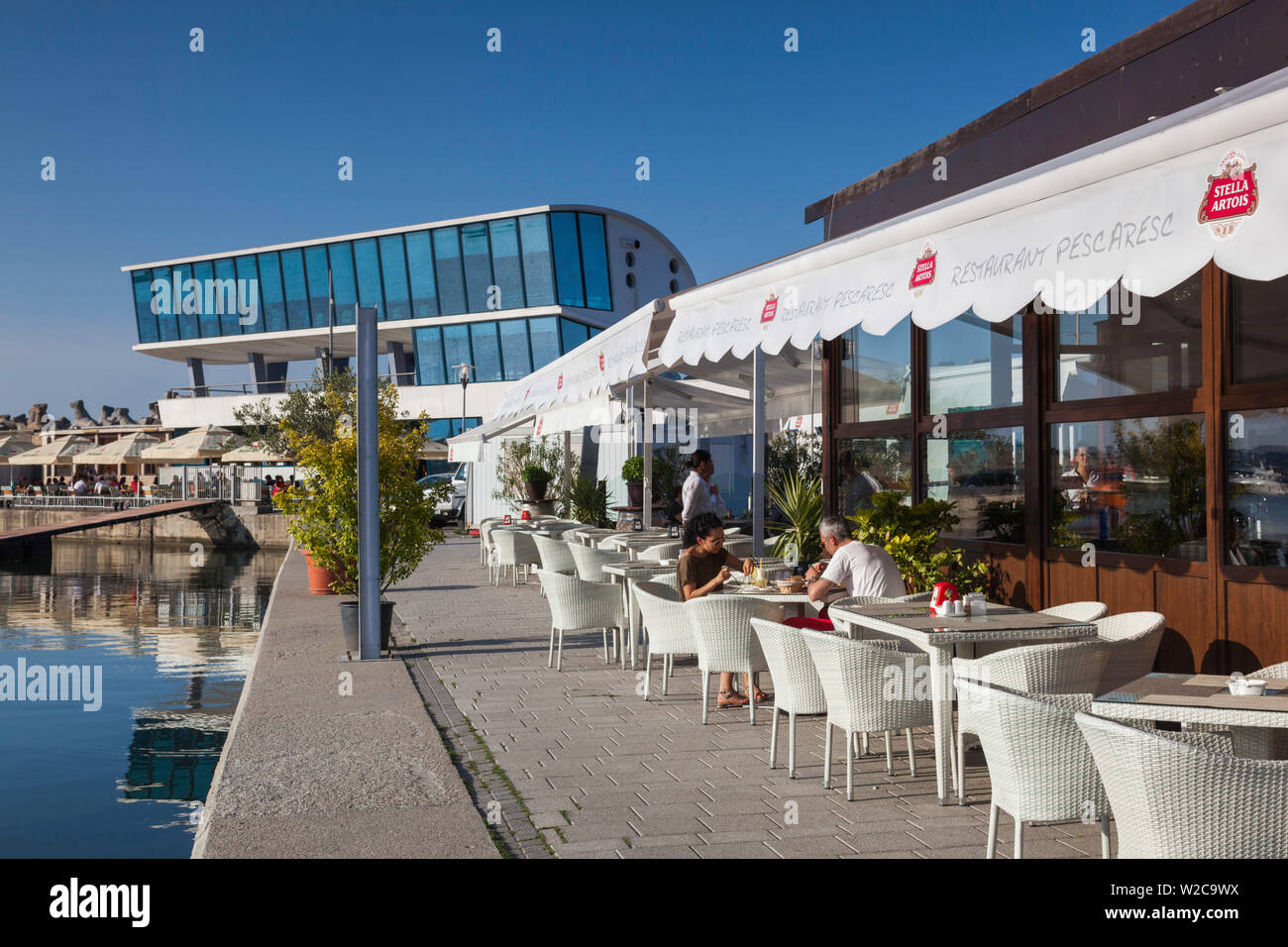 Romania, Black Sea Coast, Constanta, Tomis Tourist Port and Marina ...