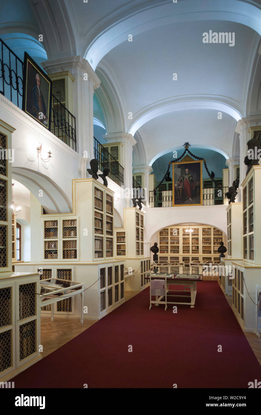Romania, Transylvania, Targu Mures, Teleki Library, collection of over ...