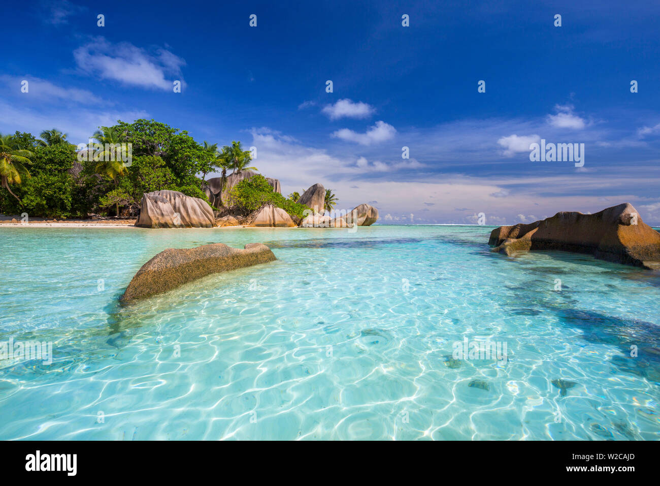 Anse Source d'Argent beach, La Digue, Seychelles Stock Photo - Alamy