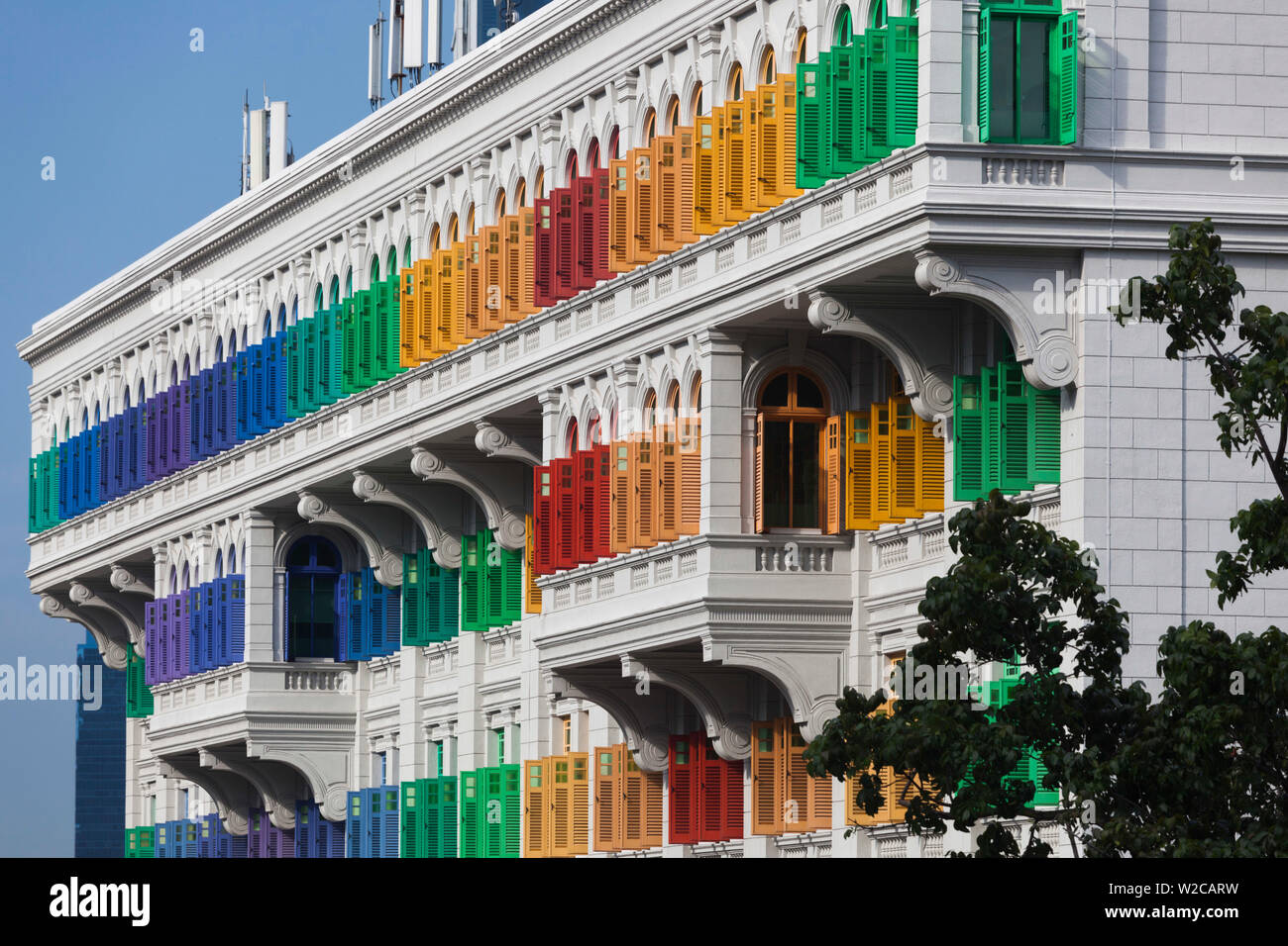 Singapore, MITA Building, Ministry of Information and The Arts, housed ...