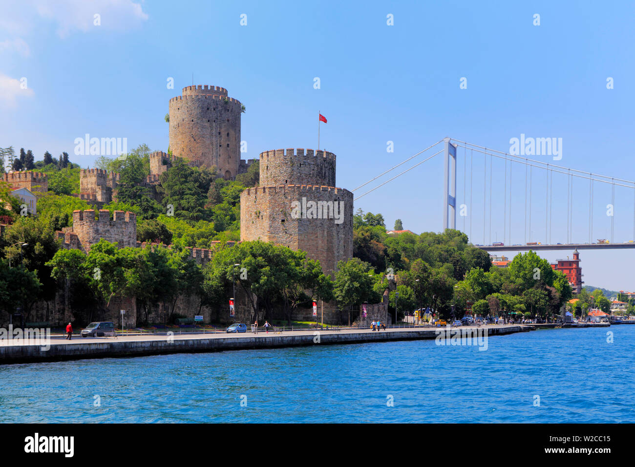 Rumelihisari (Rumelian Castle, Roumeli Hissar Castle), Bosphorus ...