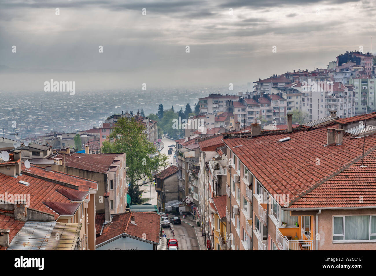 Cityscape of Bursa, Bursa Province, Turkey Stock Photo - Alamy