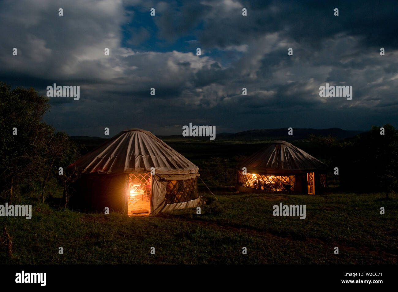 African moonlight hi-res stock photography and images - Alamy
