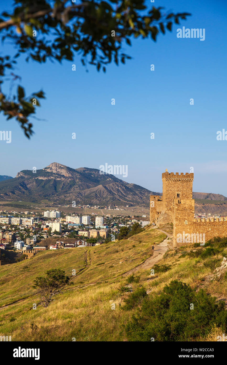 Ukraine, Crimea, Sudak, Genoese fortress Stock Photo - Alamy