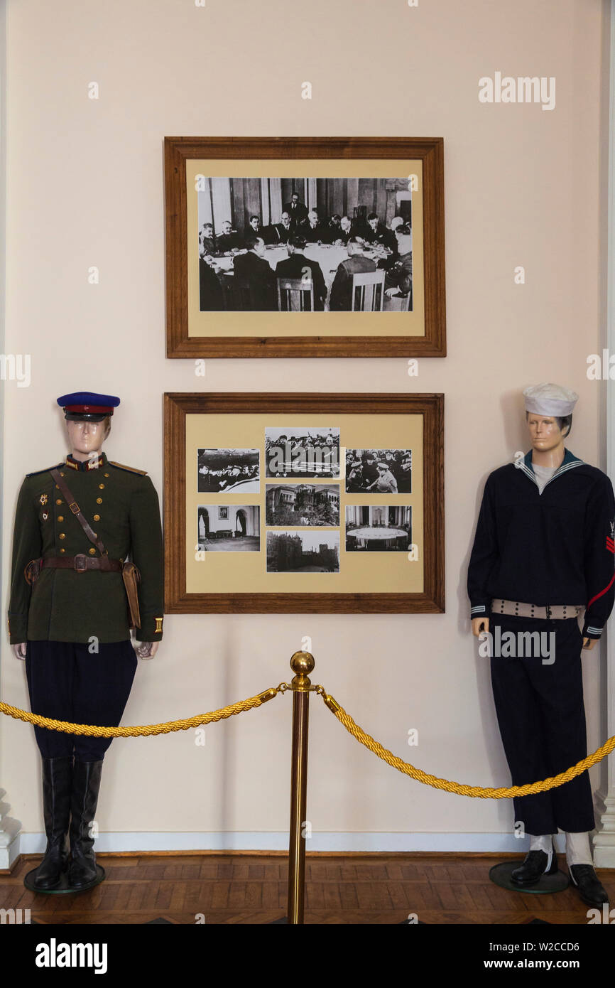 Ukraine, Crimea, Livadia Palace, location of the Yalta conference in ...