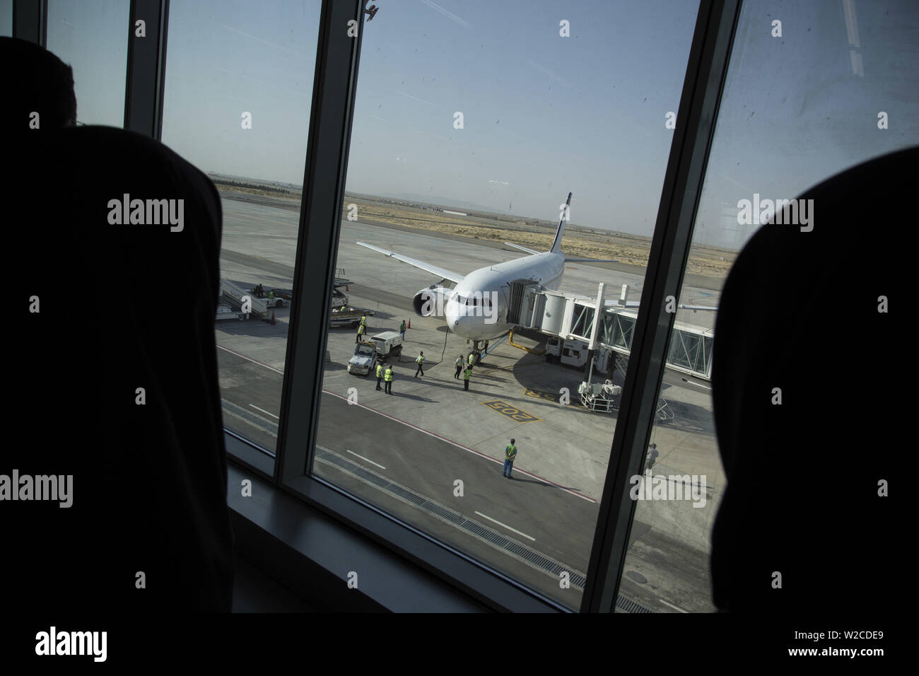 Tehran, Tehran, IRAN. 8th July, 2019. Iranian Muslims ready to board a ...