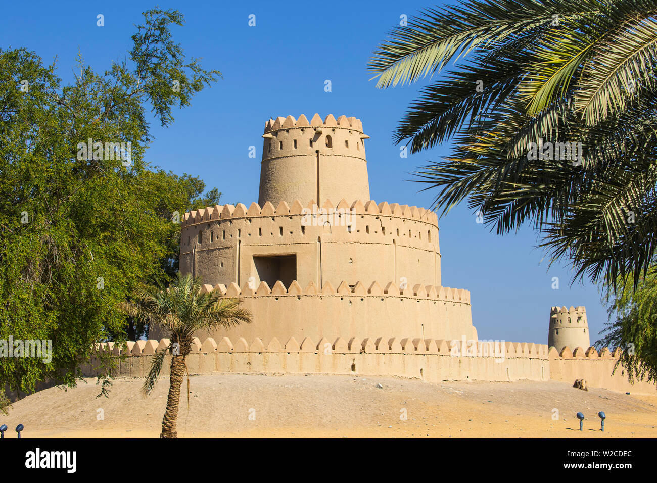 United Arab Emirates, Abu Dhabi, Al Ain, Al Jahili Fort Stock Photo - Alamy