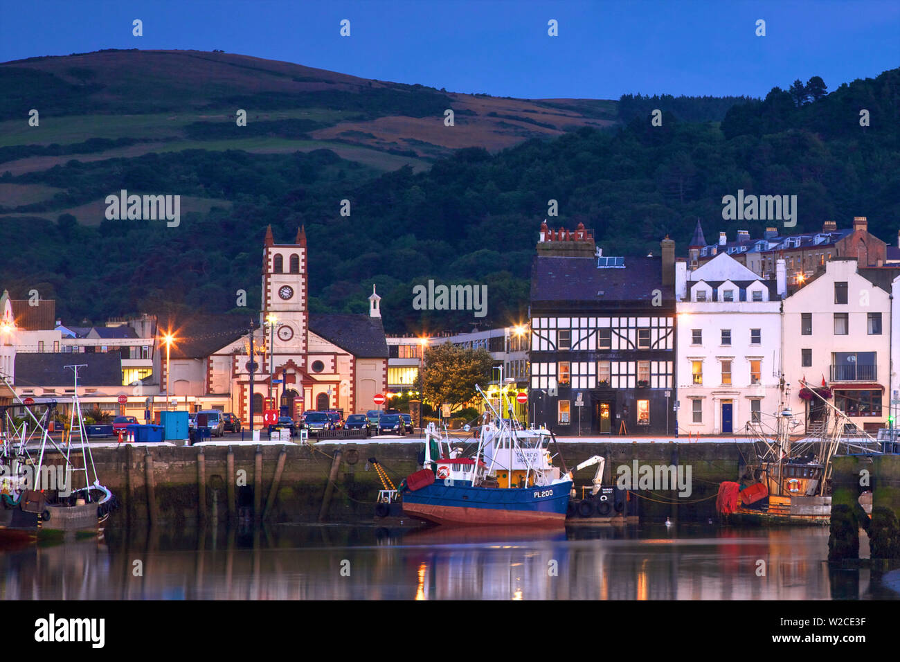 Ramsey Harbour, Ramsey, Isle of Man Stock Photo - Alamy