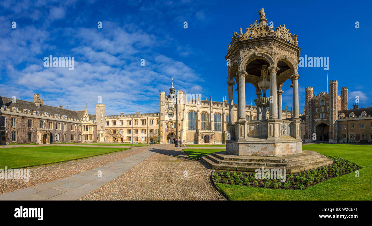 Trinity college fountain cambridge hi-res stock photography and images ...