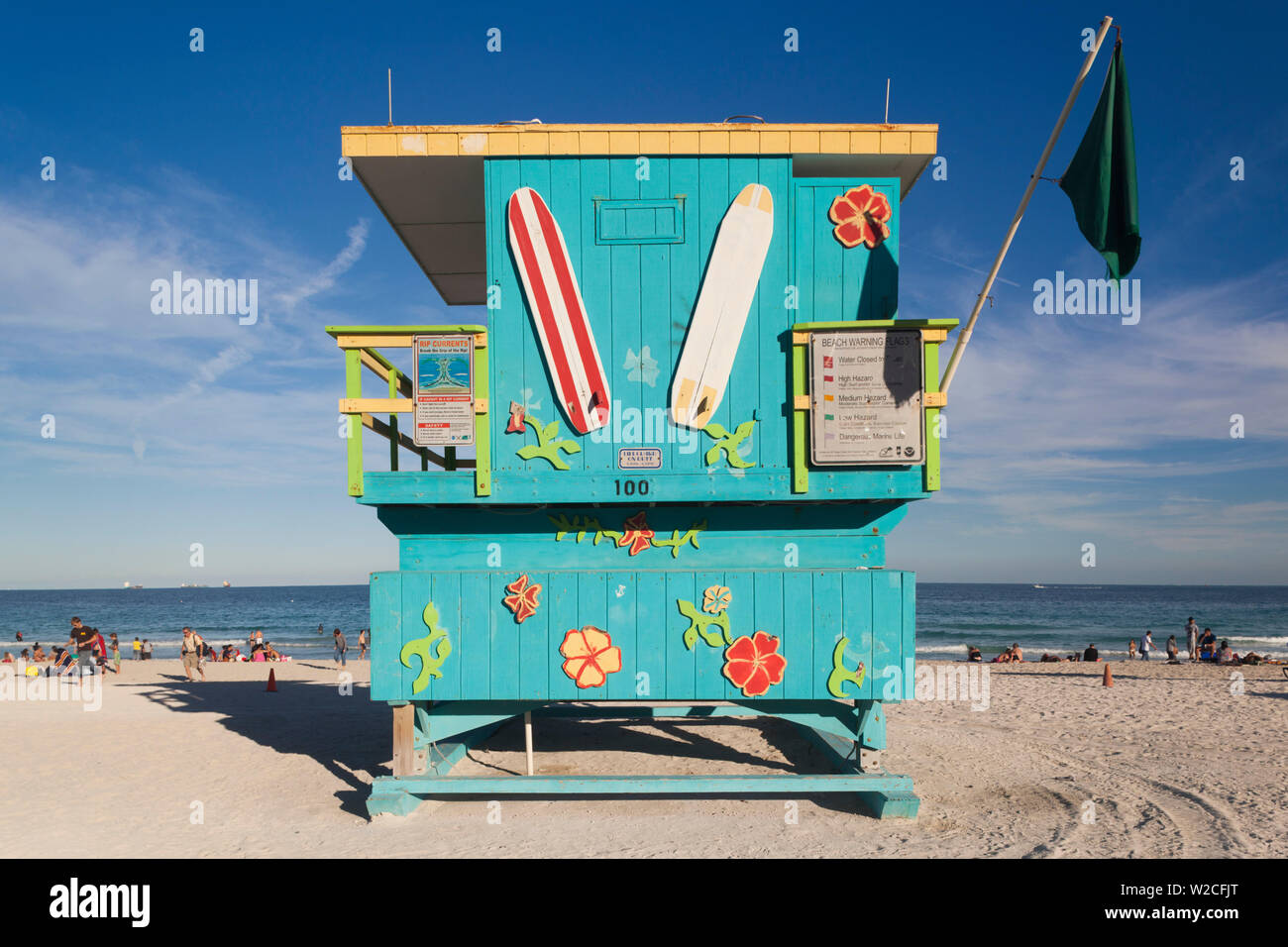 Miami beach south hi-res stock photography and images - Alamy