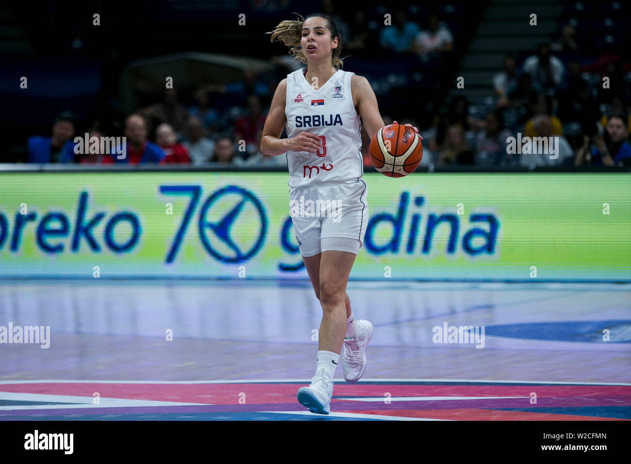 Nevena Jovanovic of SRB in action Stock Photo - Alamy