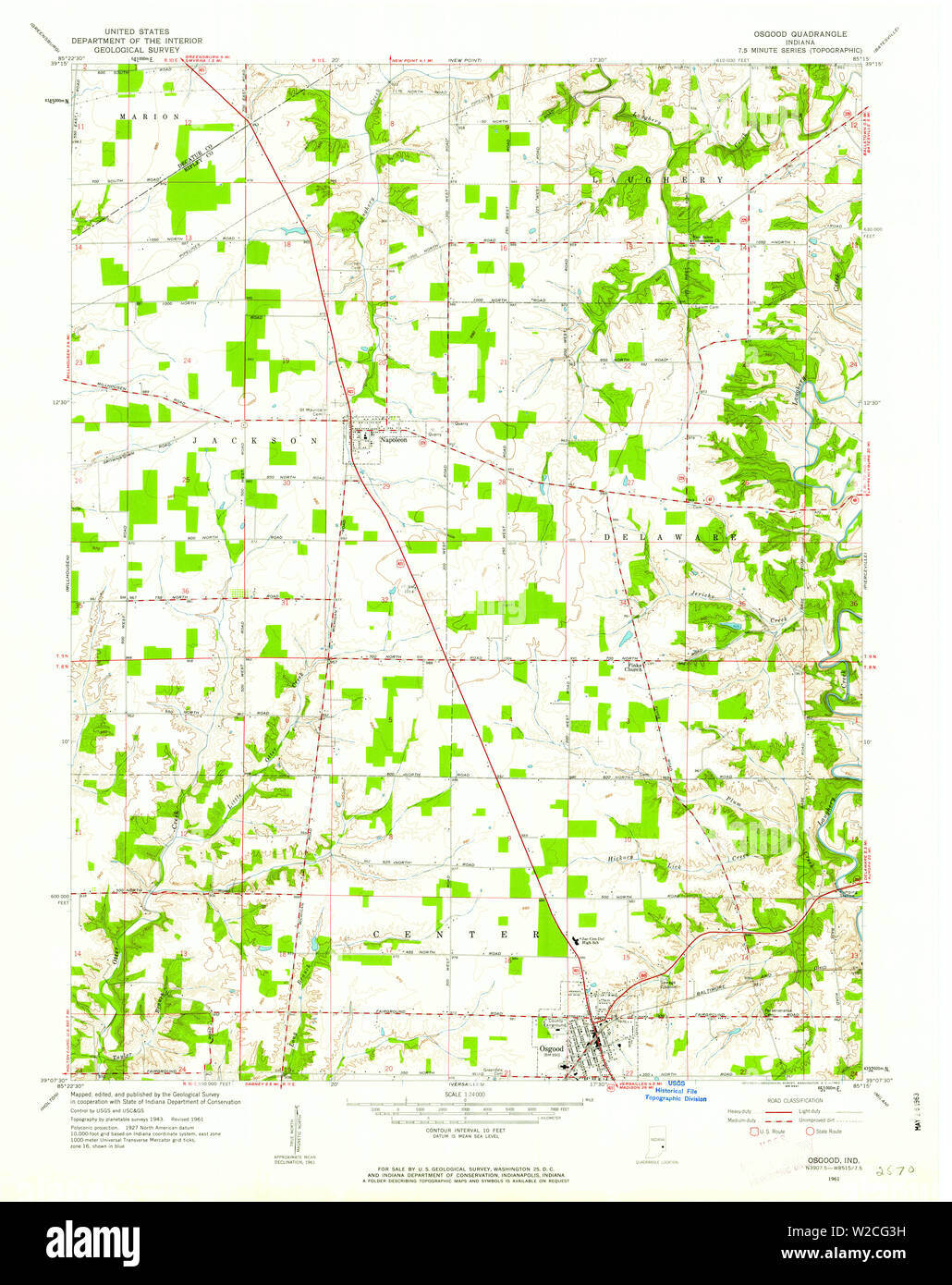 Osgood, indiana. hi-res stock photography and images - Alamy