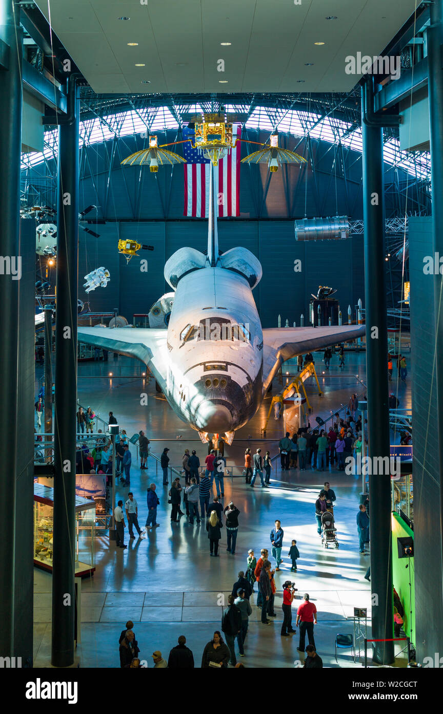 USA, Virginia, Herdon, National Air and Space Museum, Steven F. Udvar ...