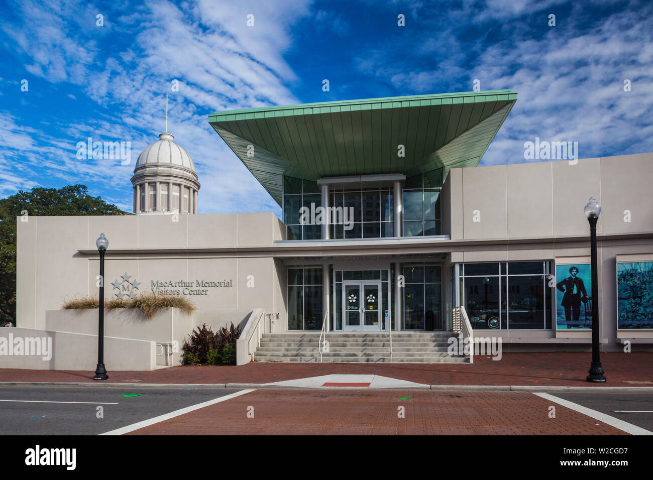 USA, Virginia, Norfolk, MacArthur Memorial, memorial to US General ...