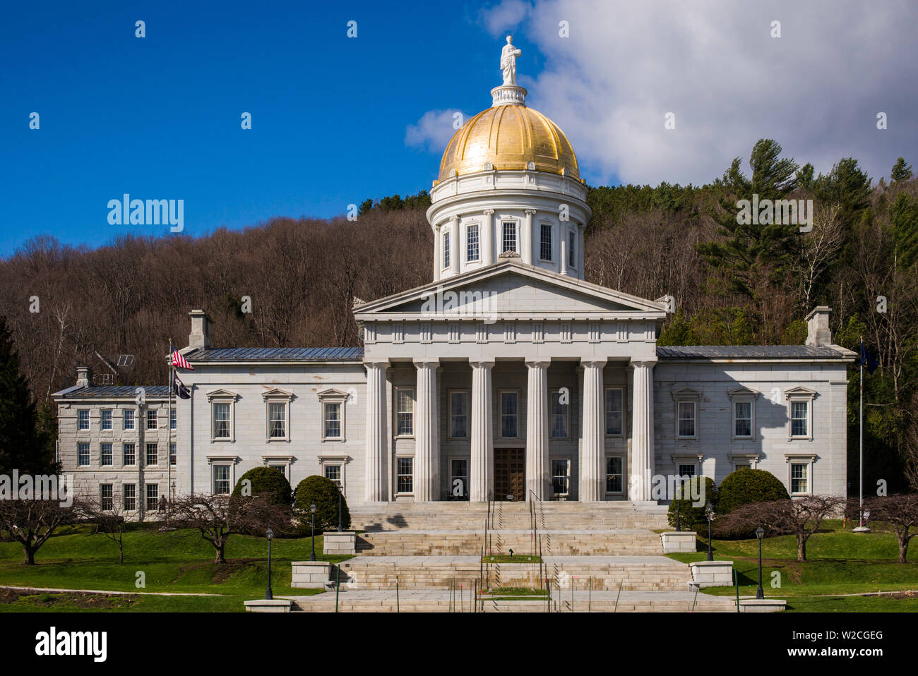 Montpelier vermont state capitol building hi-res stock photography and ...