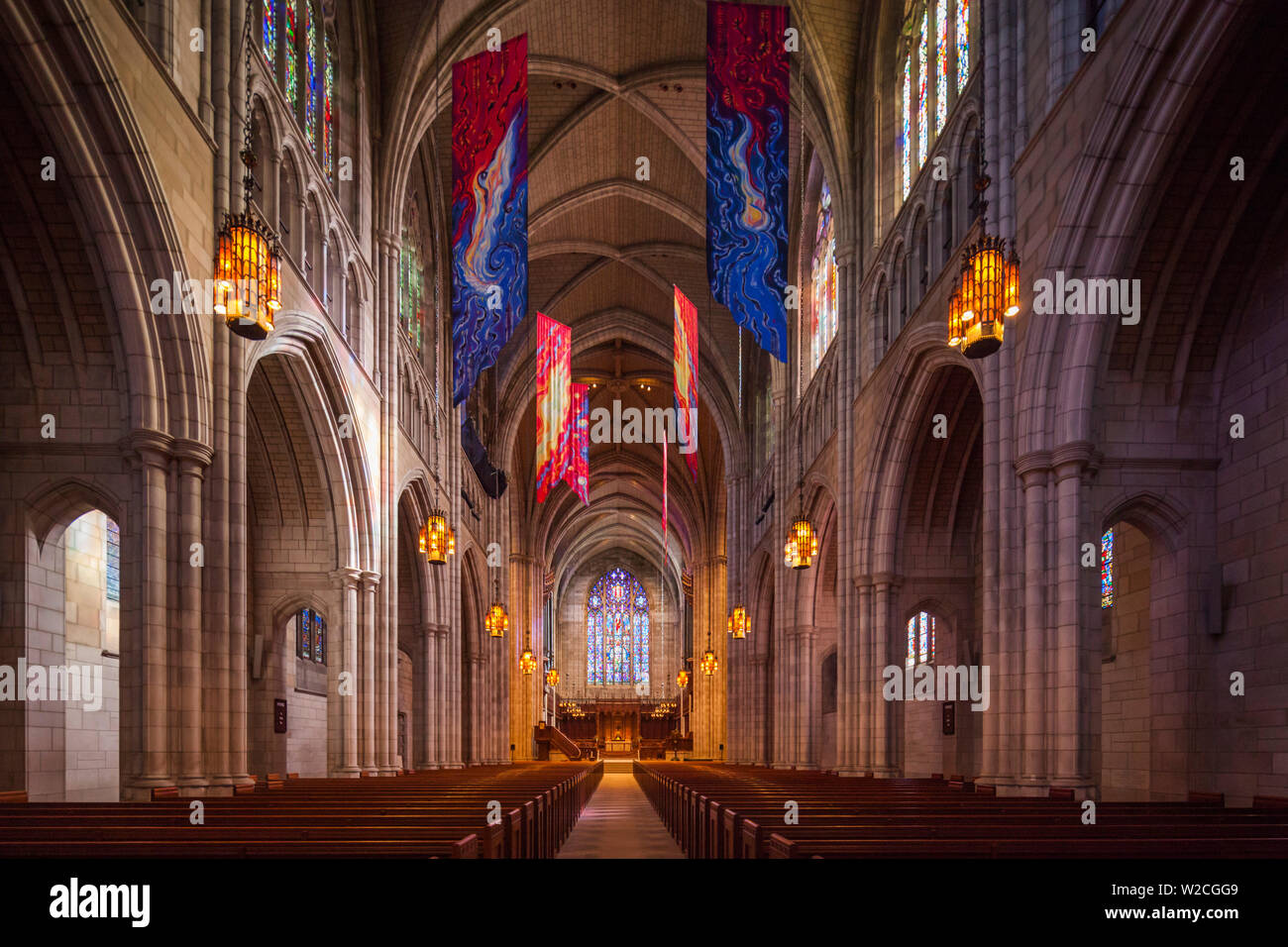 USA, New Jersey, Princeton, Princeton University, Princeton Chapel ...