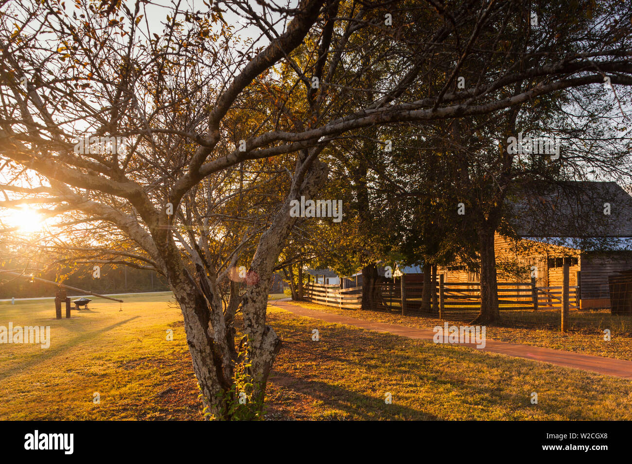 USA, Georgia, Plains, Jimmy Carter National Historic Site, Jimmy Carter ...