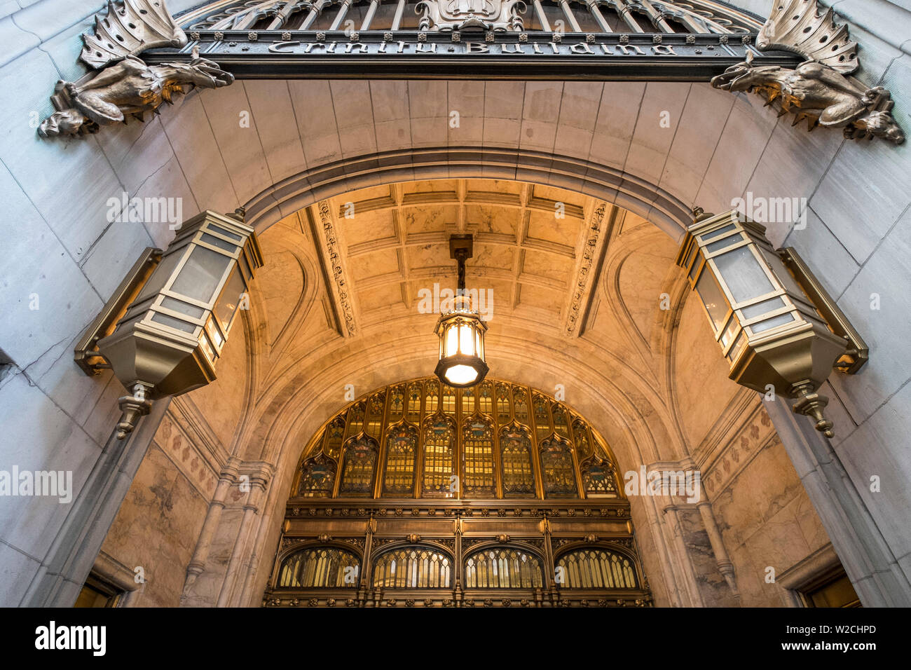 Trinity Building, Lower Manhattan, New York City, New York, USA Stock ...