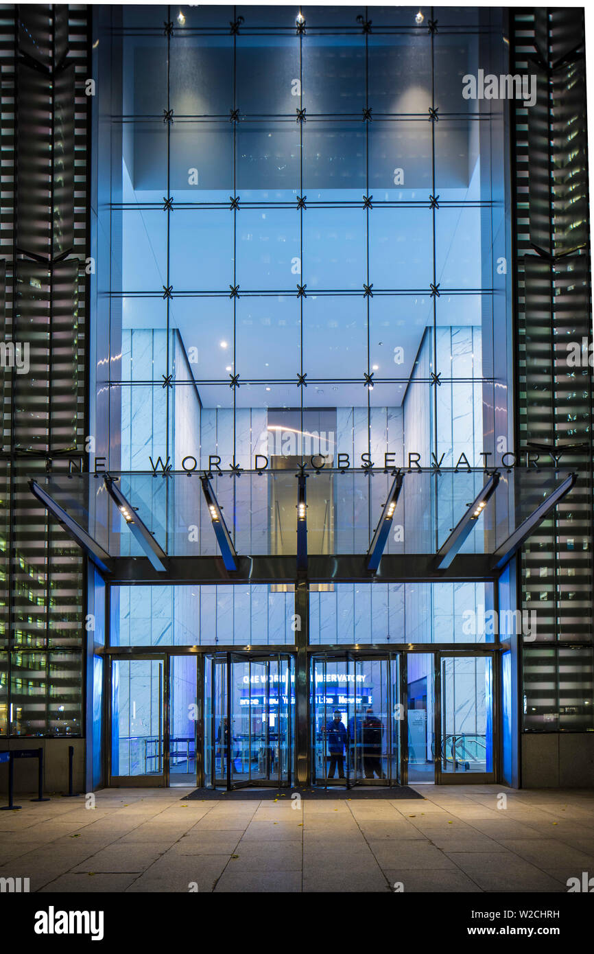 Entrance one world trade center hi-res stock photography and images - Alamy