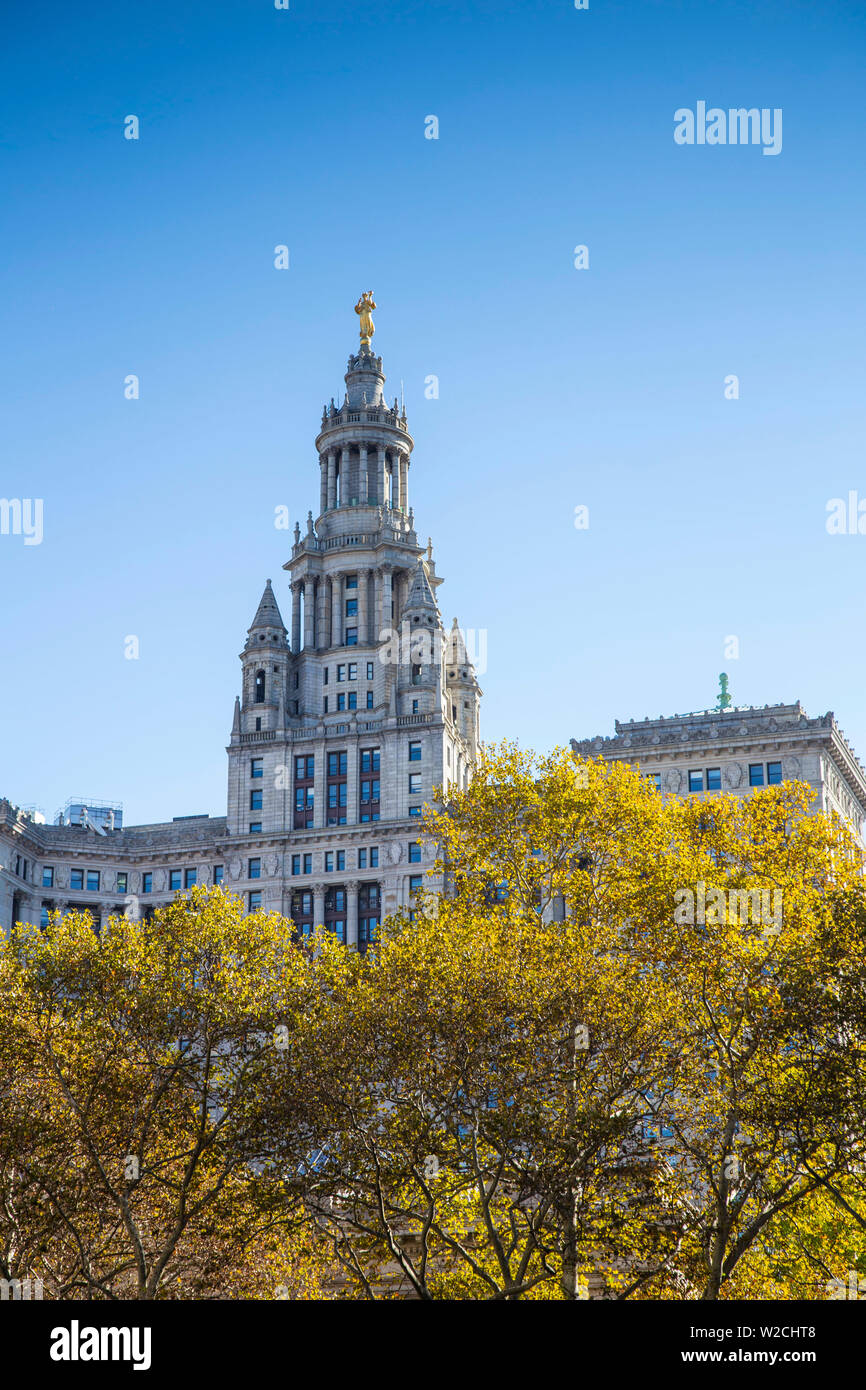New York City Hall, Lower Manhattan/Downtown, Manhattan, New York City ...