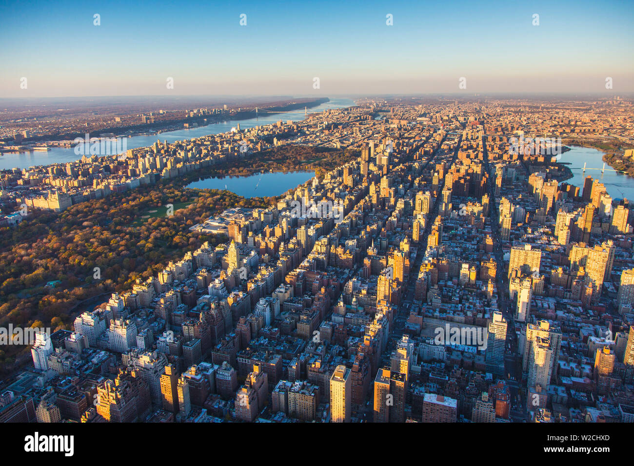 Upper East Side and Central Park, Manhattan, New York City, New York ...