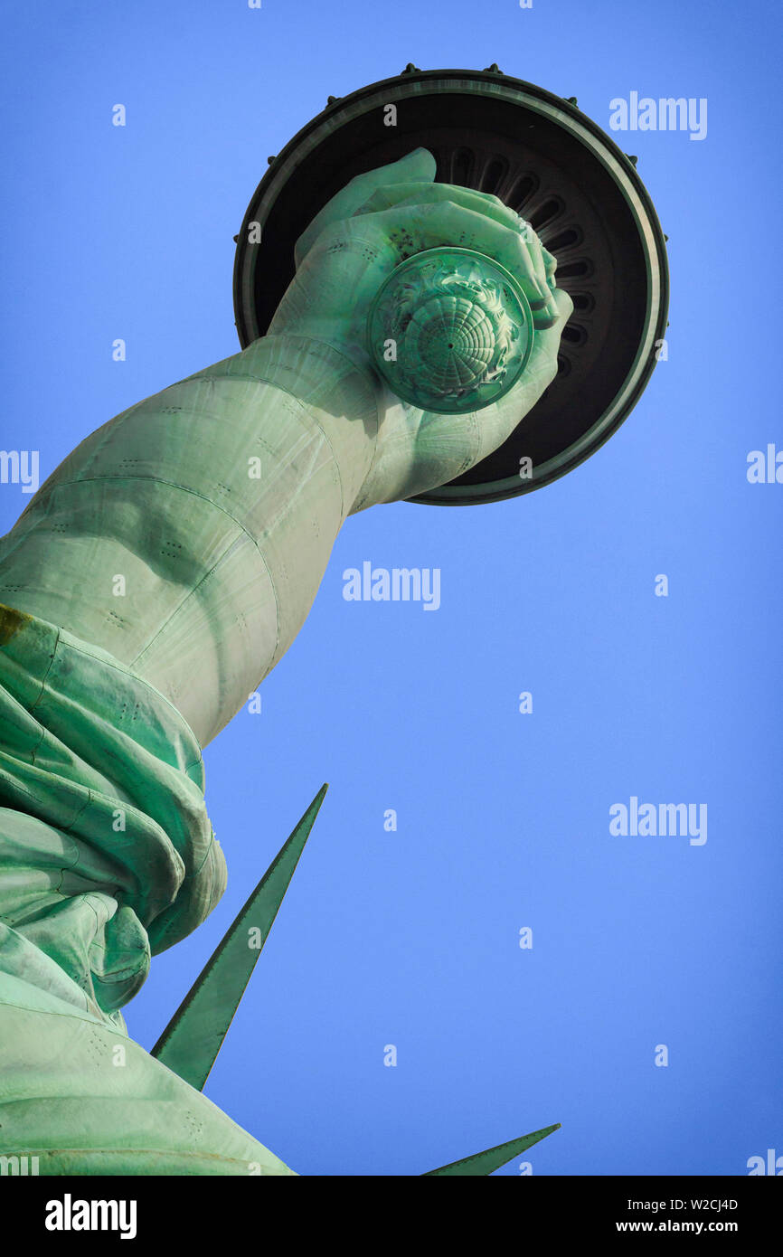 USA, New York, New York City, Statue of Liberty National Monument Stock ...