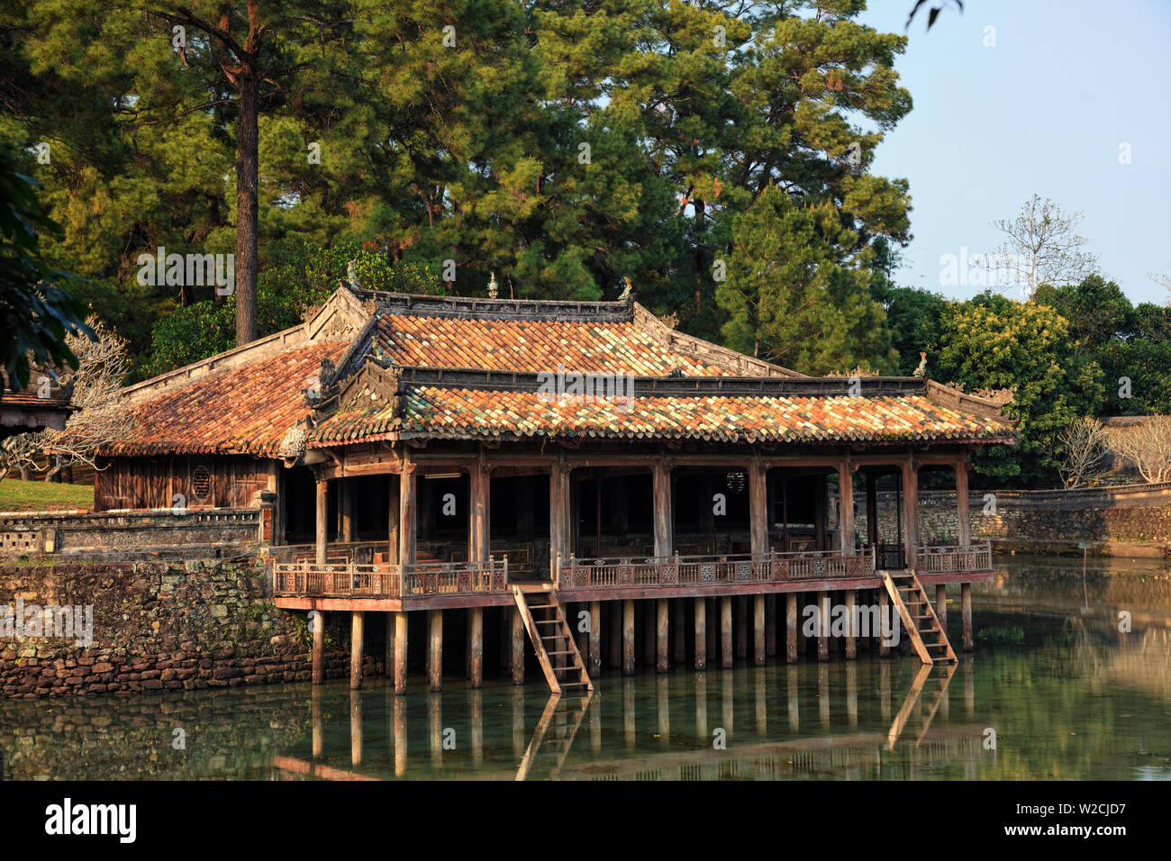 Vietnam, Danang, Hue, Emperor Tu Duc Tomb Stock Photo - Alamy