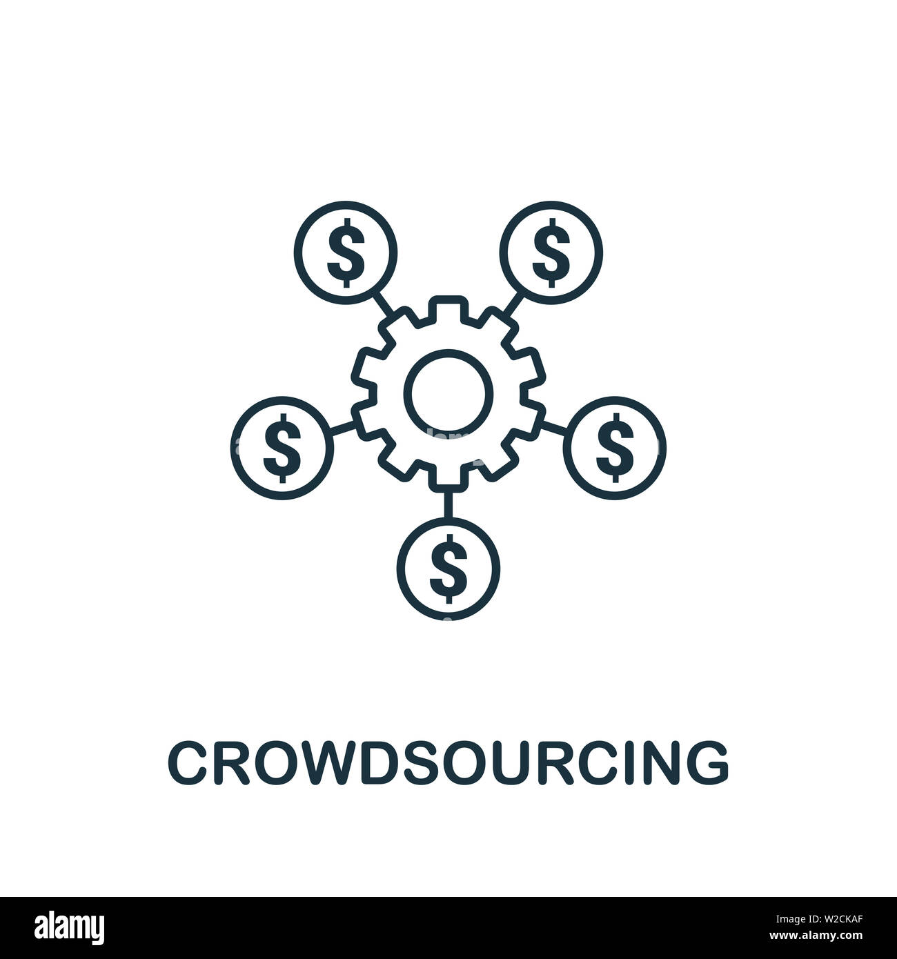 Crowdsource logo hi-res stock photography and images - Alamy