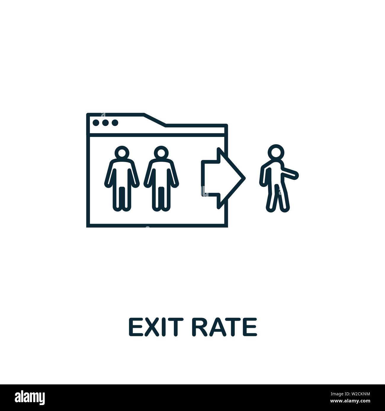 Bounce rate background Stock Vector Images - Alamy