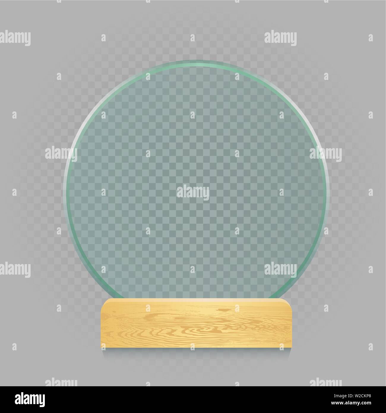 round glass banner template Stock Vector Image & Art - Alamy